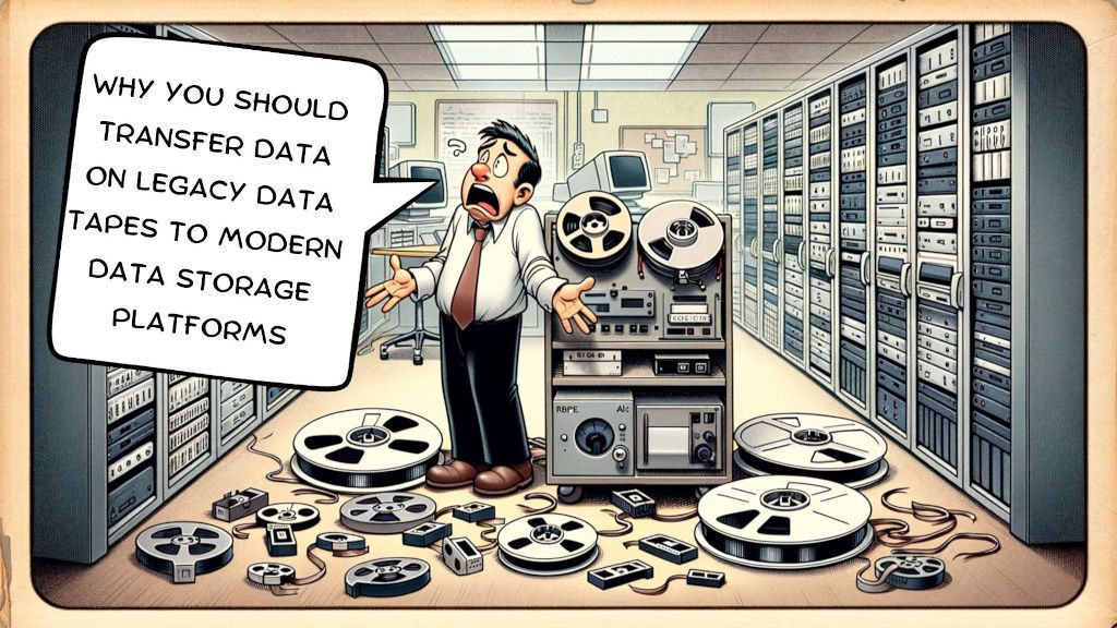 Why You Should Transfer Data on Legacy Data Tapes?